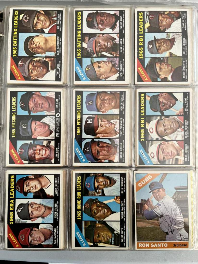 1966 Topps Baseball Card Lot
