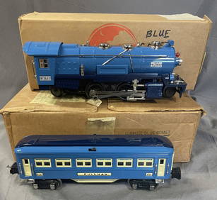 1930 Lionel Standard Gauge Blue Comet Train Set