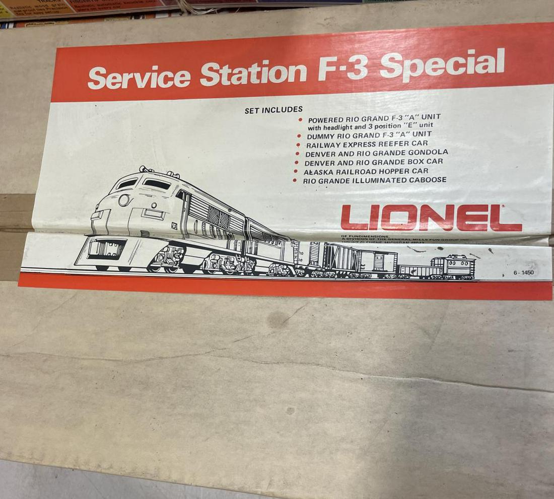Sealed Lionel Mpc 1579 Mr F3 Freight Set Auction