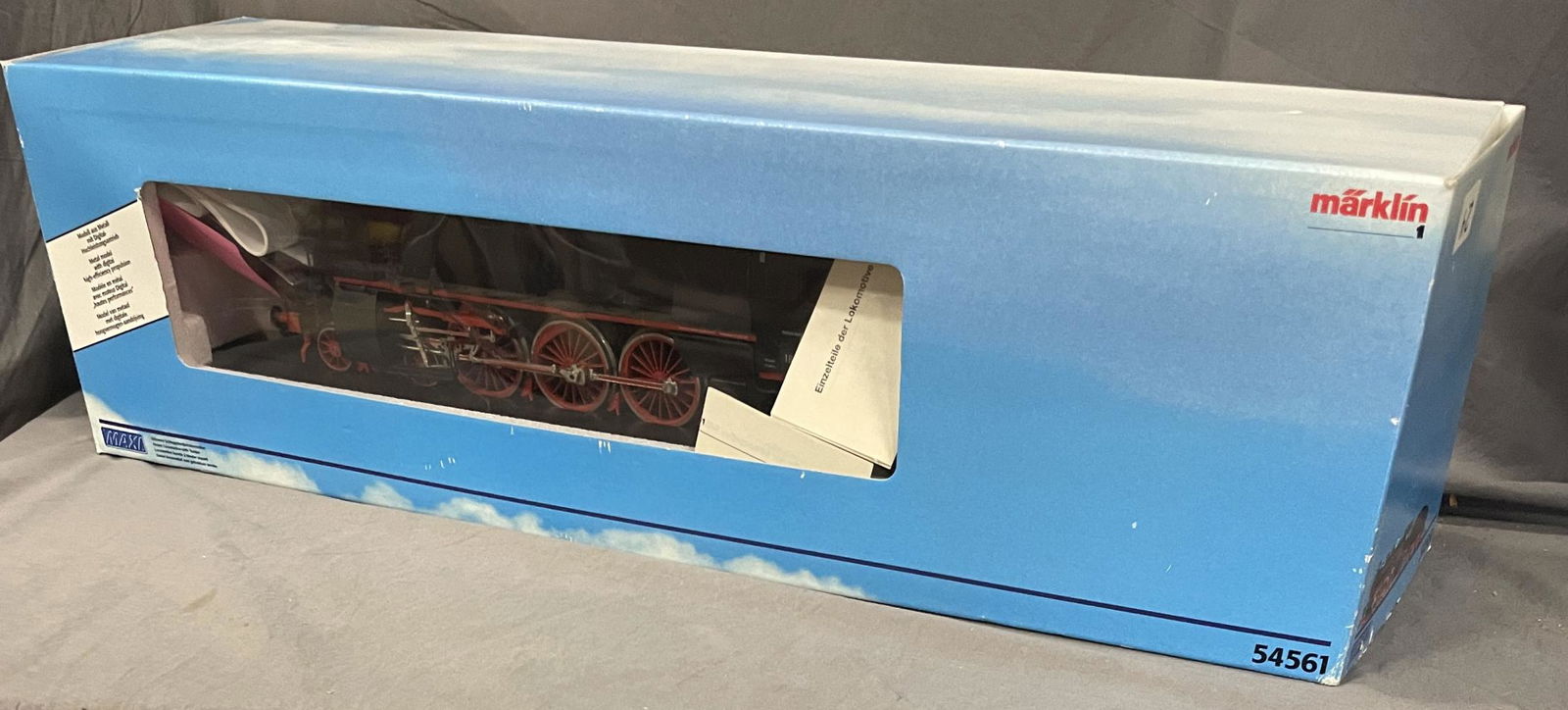 Marklin 1 Gauge Digital 54561 Db Steam Locomotive Auction