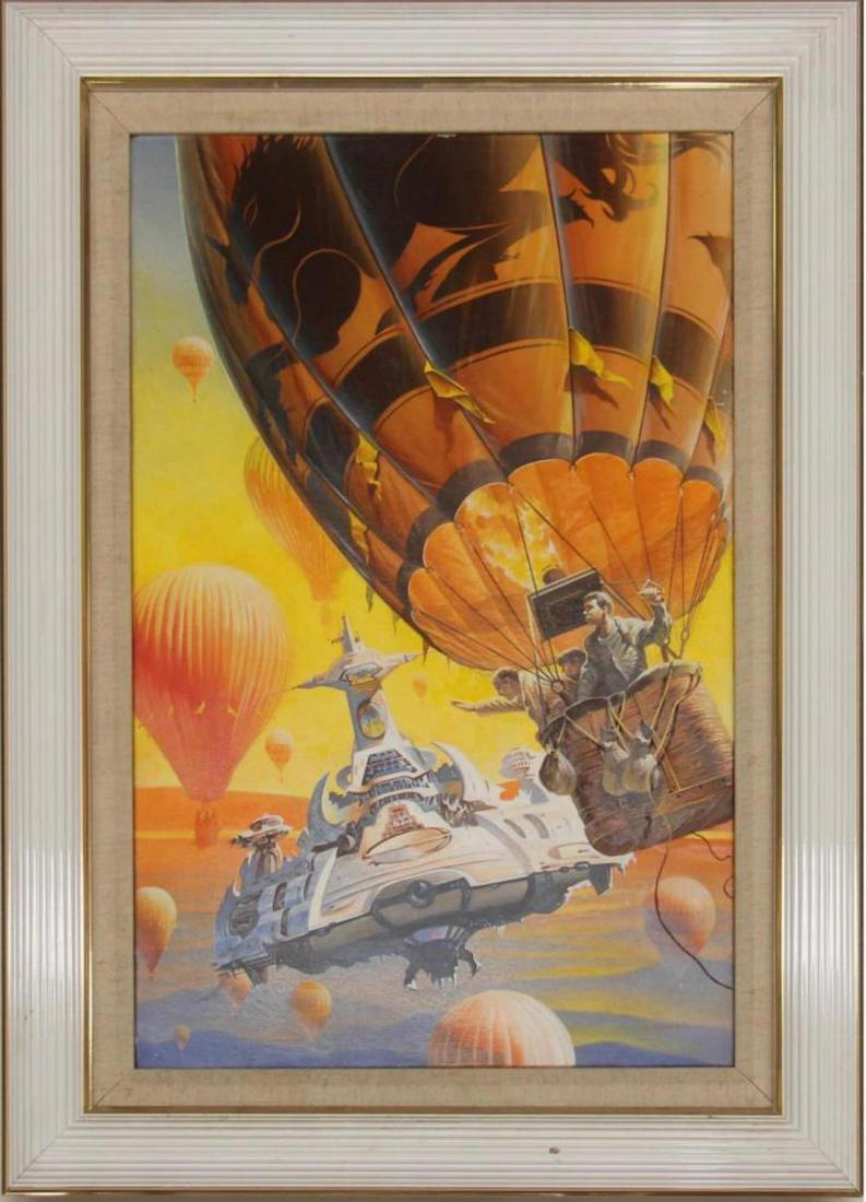 Gary Ruddell (b.1951) Acrylic On Board Auction