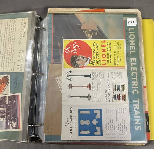 1930s Lionel Paper Archive