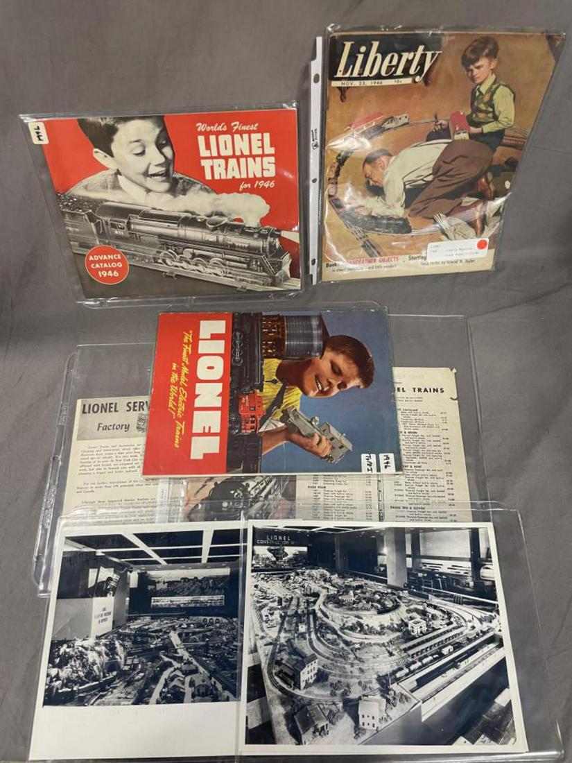 1946 Lionel Paper Archive Auction
