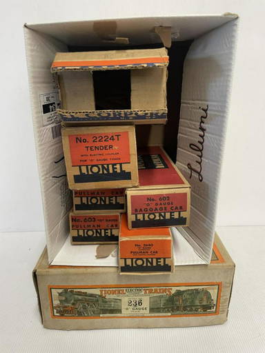 7 Nice Empty Lionel Boxes