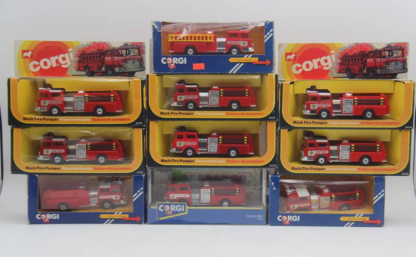 Corgi Boxed Firetrucks