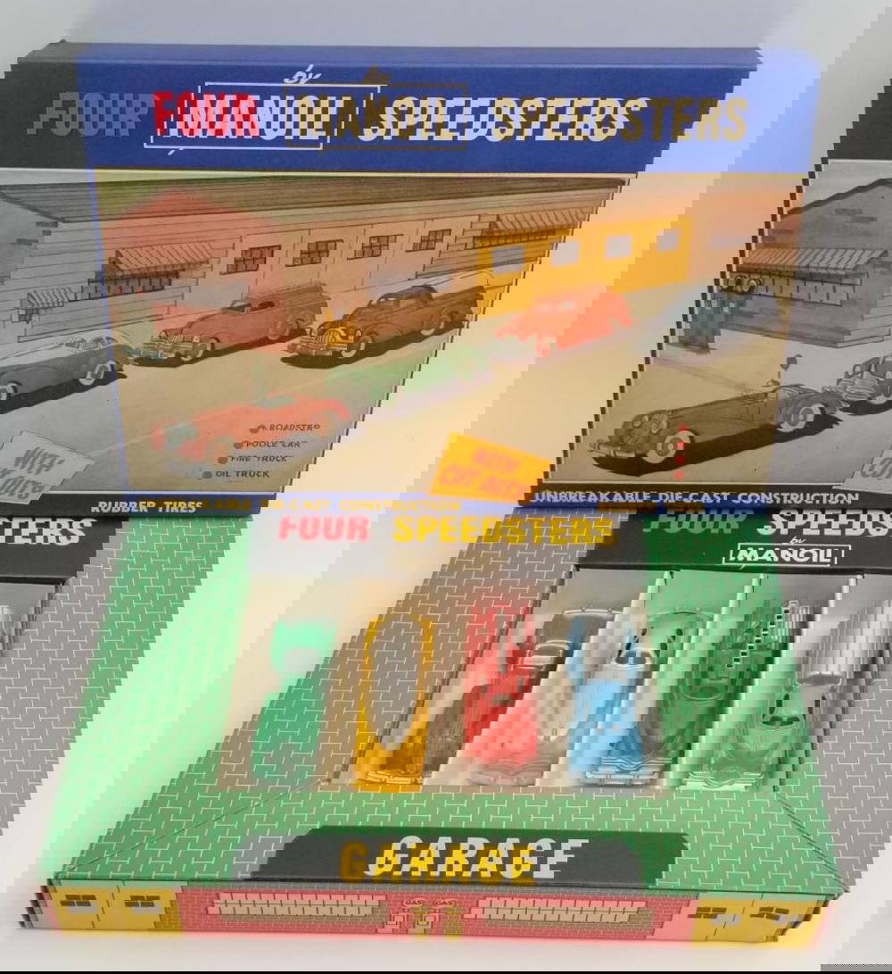 Boxed Manoil 7890 Set Of Four Speedsters Auction