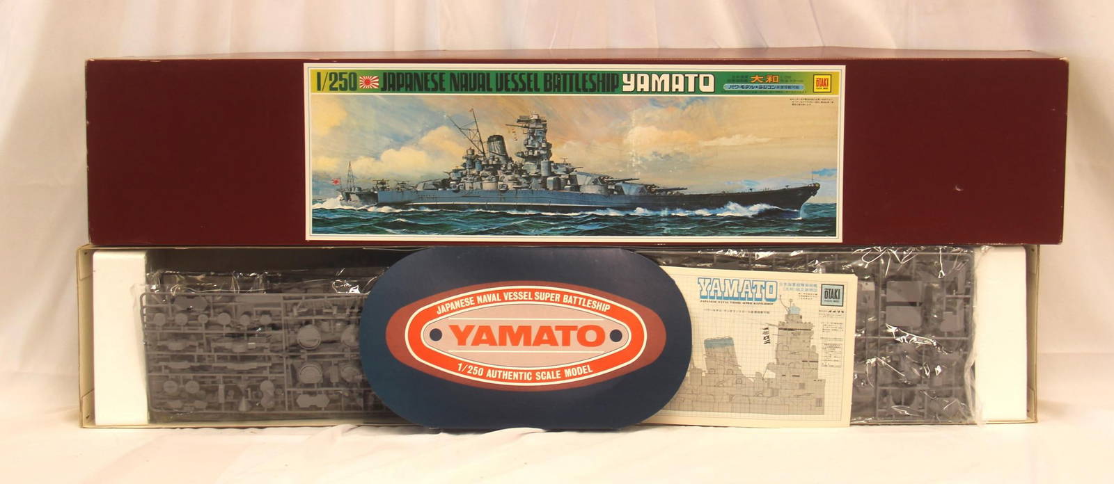 Otaki Yamato 1/250 Model In Box Auction