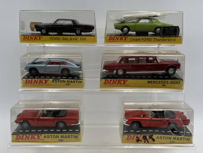 6 Dinky Copy Vehicles