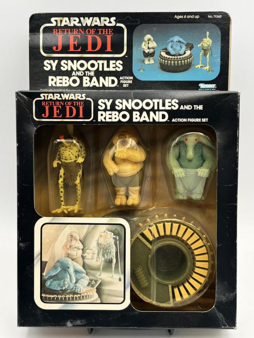 1983 Star Wars Rotj Sy Snootles Rebo Band, Sealed Auction