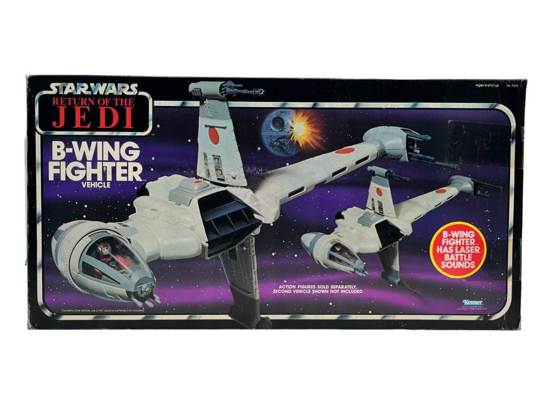 1983 Star Wars Rotj B-wing Fighter, Sealed In Box Auction