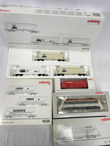 3pc Marklin Digital Ho French Grain Hopper Set