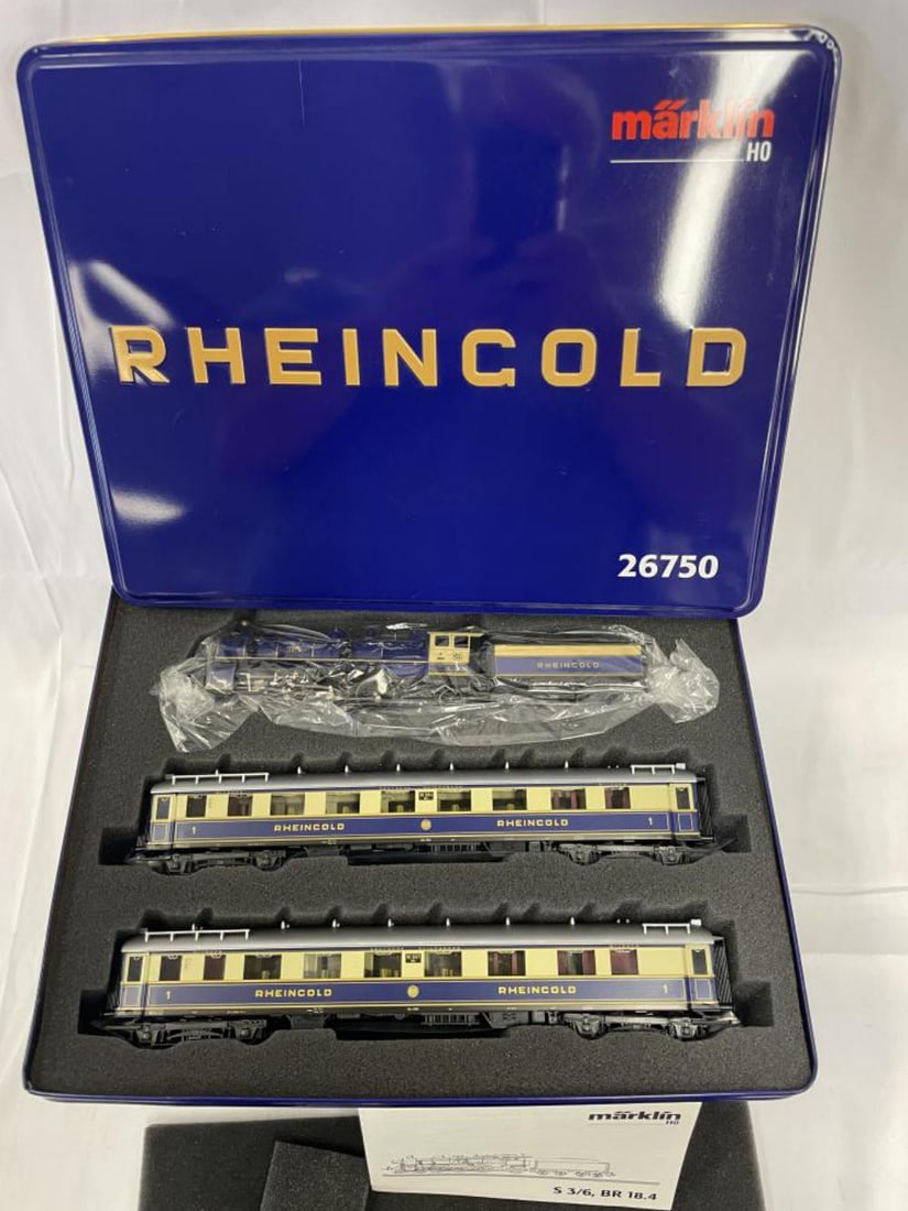 Marklin Ho 26750 Rheingold Set Auction