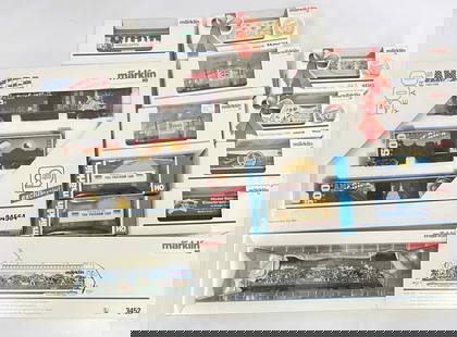 Marklin Ho Club & Commemorative Train Set