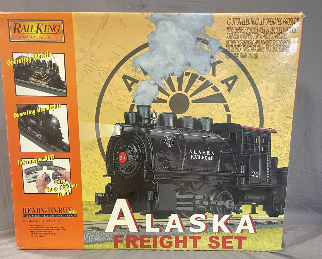 Mth Railking 30-4090-1 Alaska Freight Set Auction