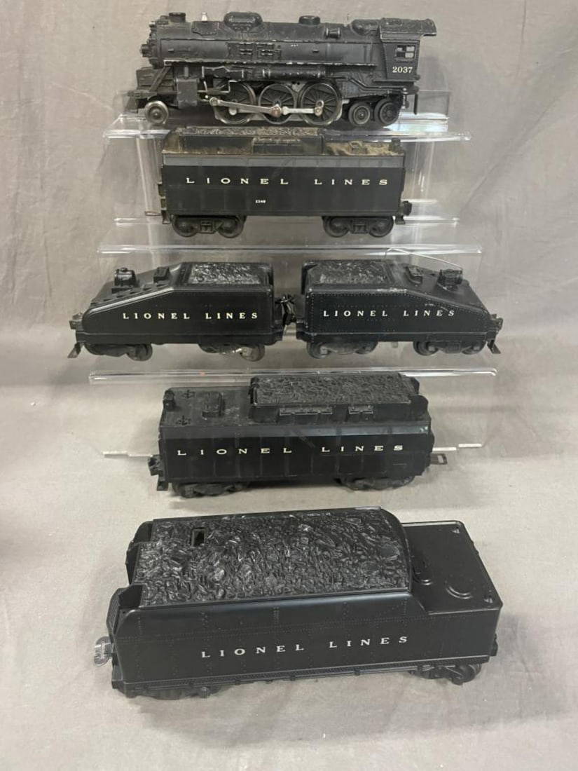6pc Lionel Loco & Tenders Group Auction