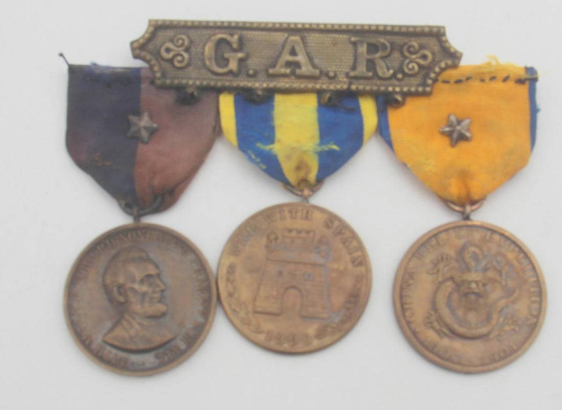 Civil War Brevet General Aaron Daggett Medals Auction