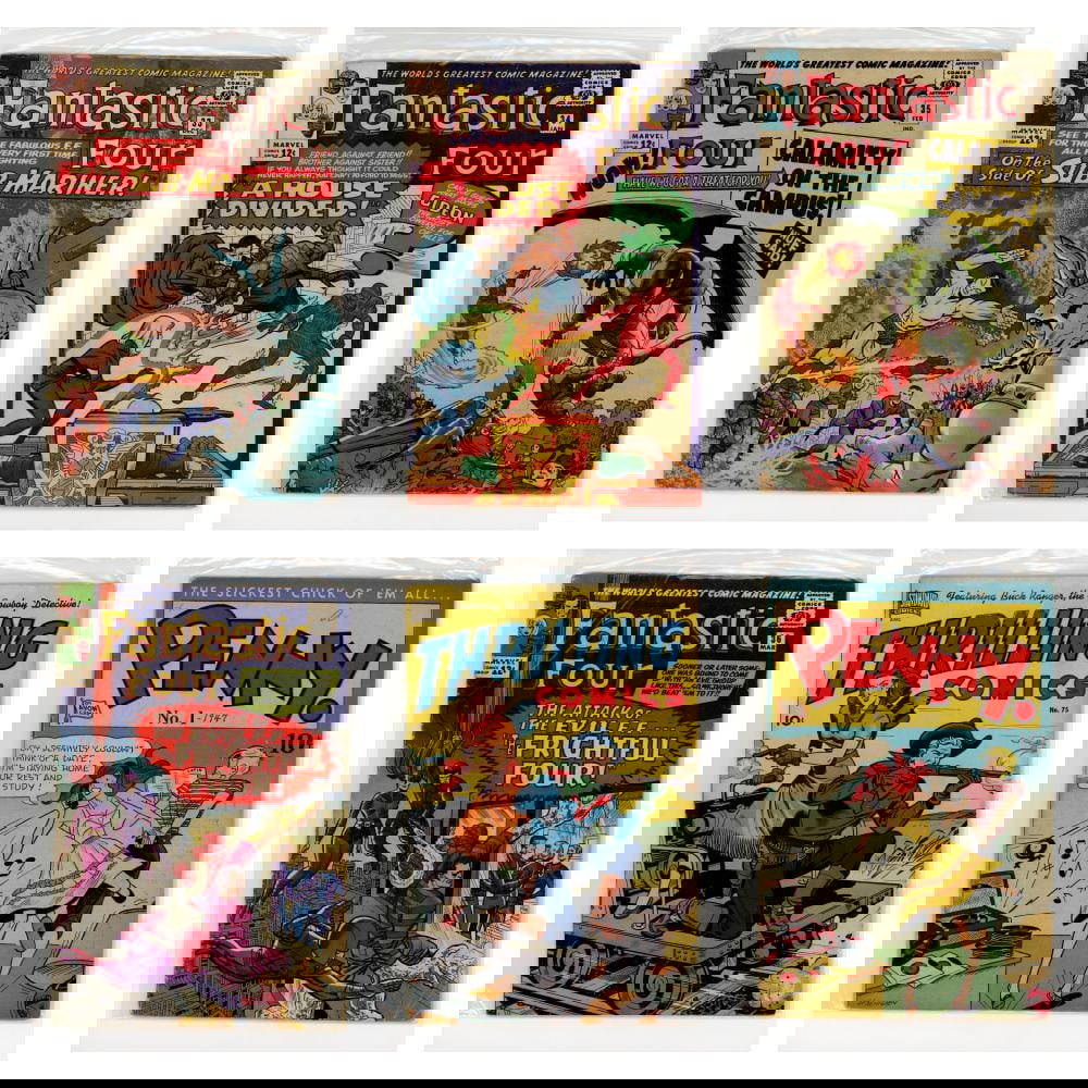 Mixed Comic Lot, Fantastic Four & More Auction