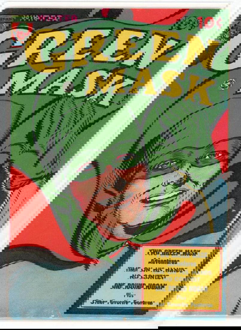 Green Mask V2 #4 (fox Features Syndicate, 1945) Auction