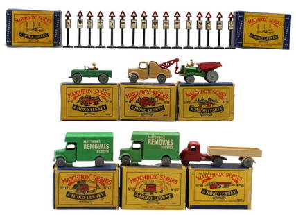 (5) Boxed Matchbox Grey Wheels