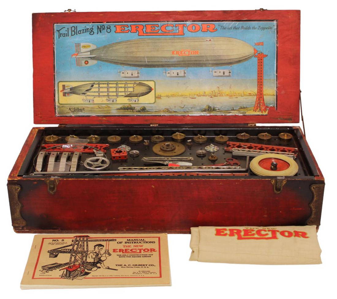 Gilbert Erector Set Zeppelin Auction