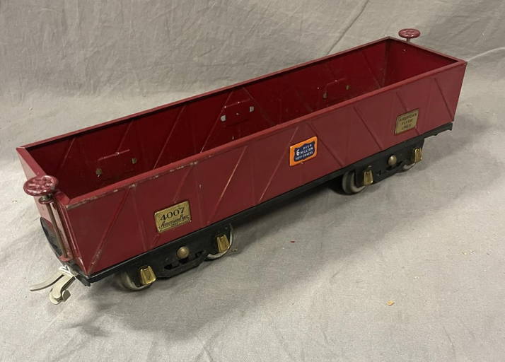 Scarce Ln American Flyer 4007 Sand Car