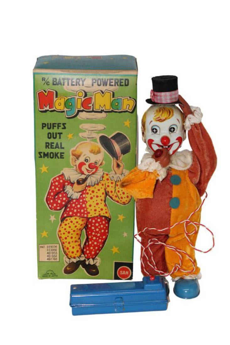 Battery Operated Magic Man In Box Auction