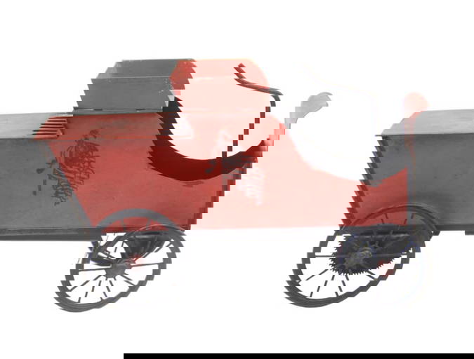 Rare Weeden Live Steam Tiller Car