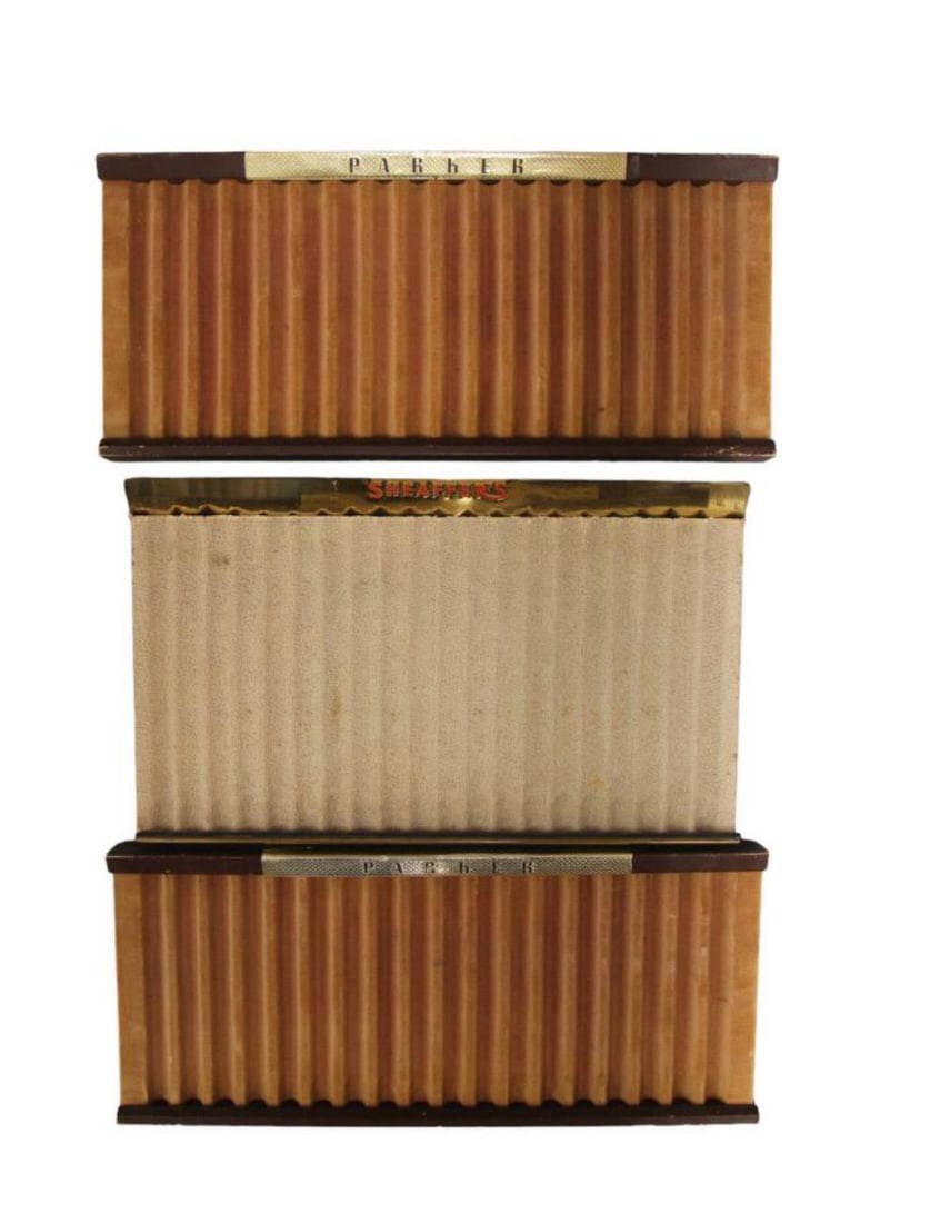Parker And Sheaffer Store Display Trays Auction