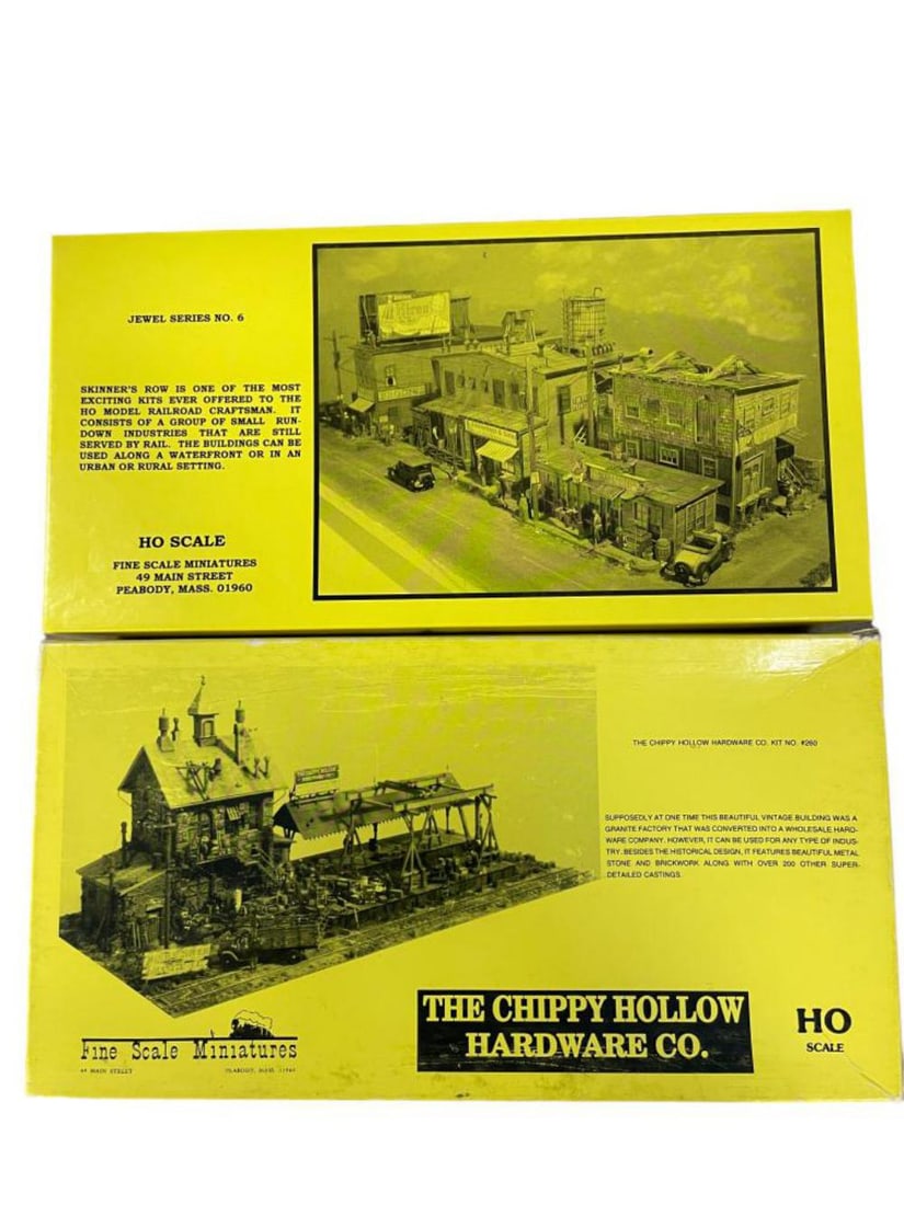 2 Fine Scale Miniatures Structure Kits Auction