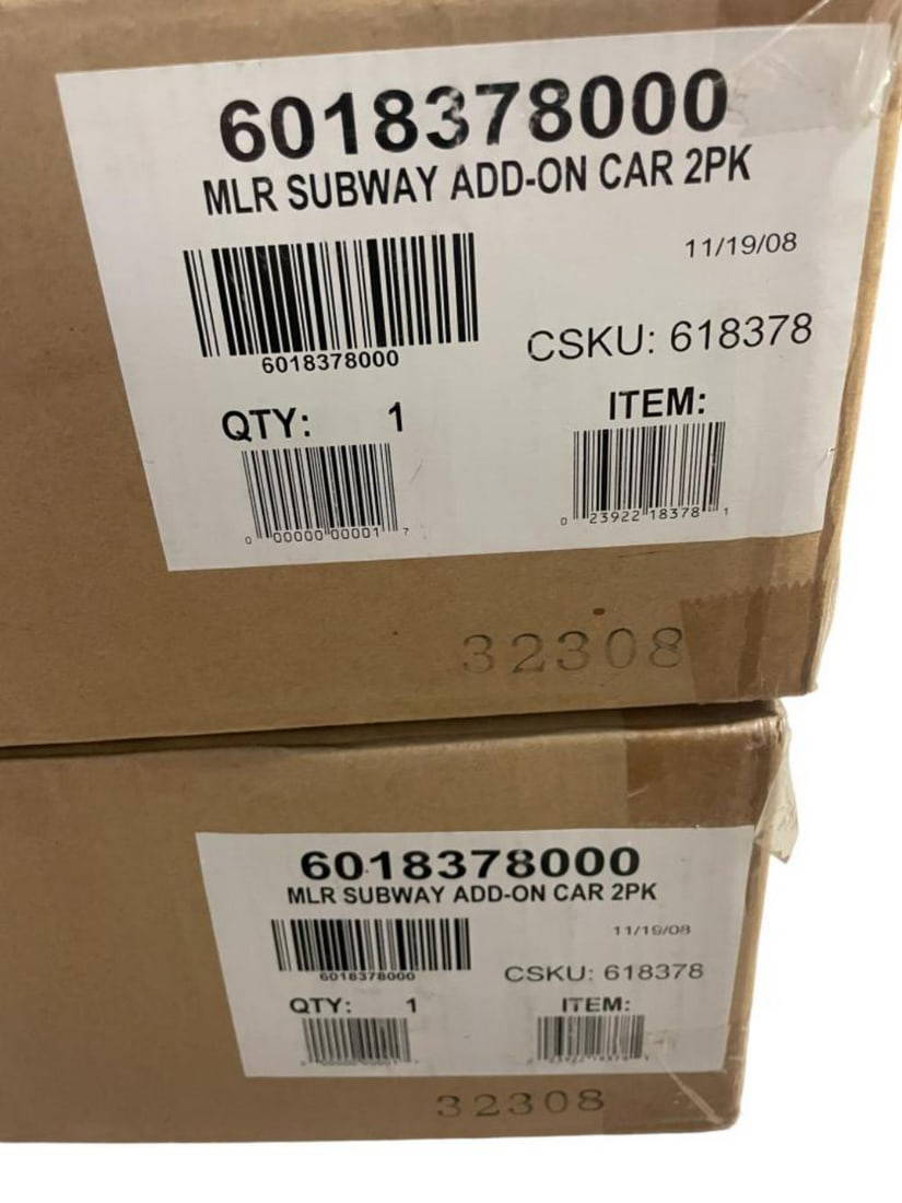 2 Lionel 18378 2-car R27 Subway Add-on Sets Auction