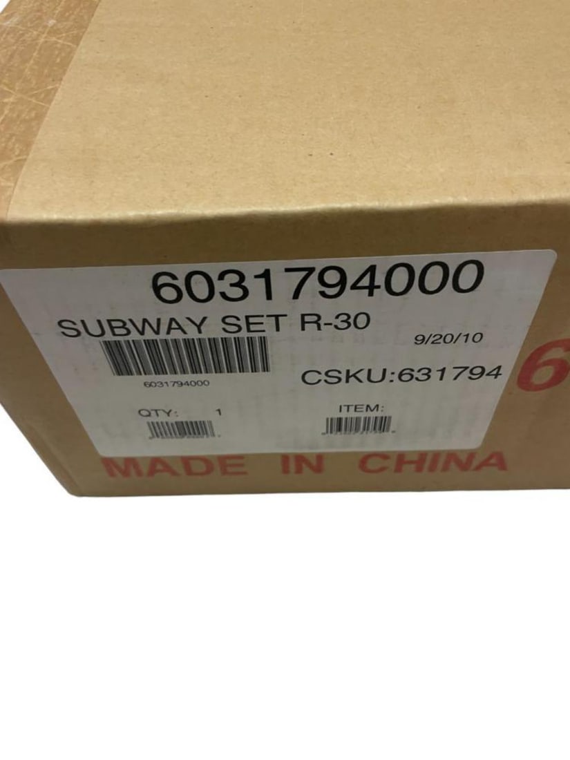 Lionel 31794 R30 Nyc Subway Set Auction