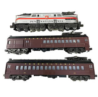 3pc Mth Prr Gg1 Passenger Set Auction