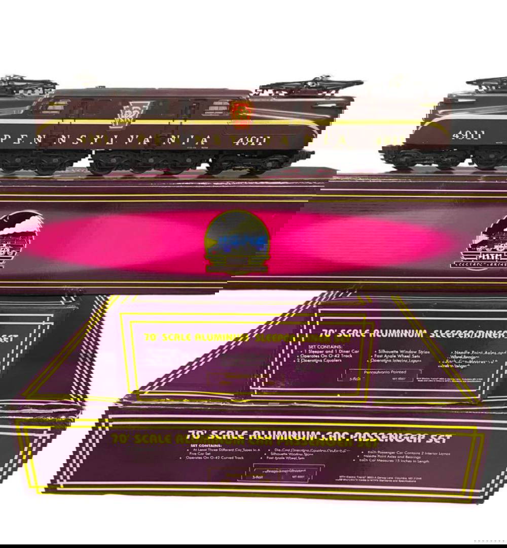 3pc Mth Prr Gg1 Passenger Set Auction