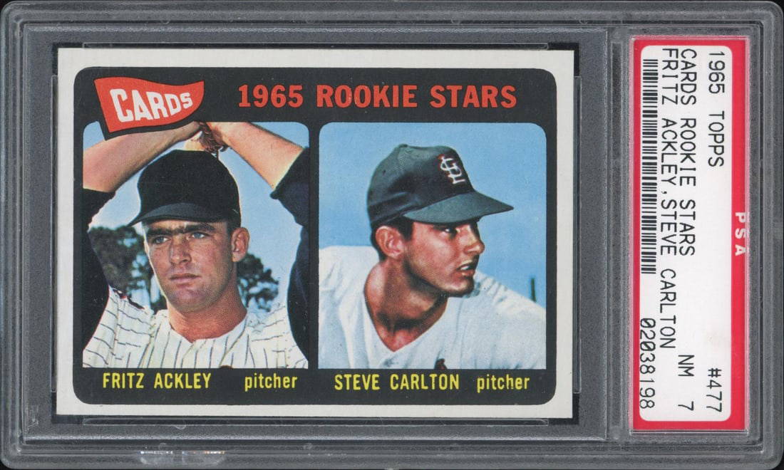 1965 Topps #477 "cards Rookie Stars" Psa Nm 7 Auction
