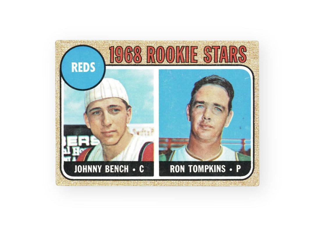 1968 Topps #247 Johnny Bench Rookie Card Auction