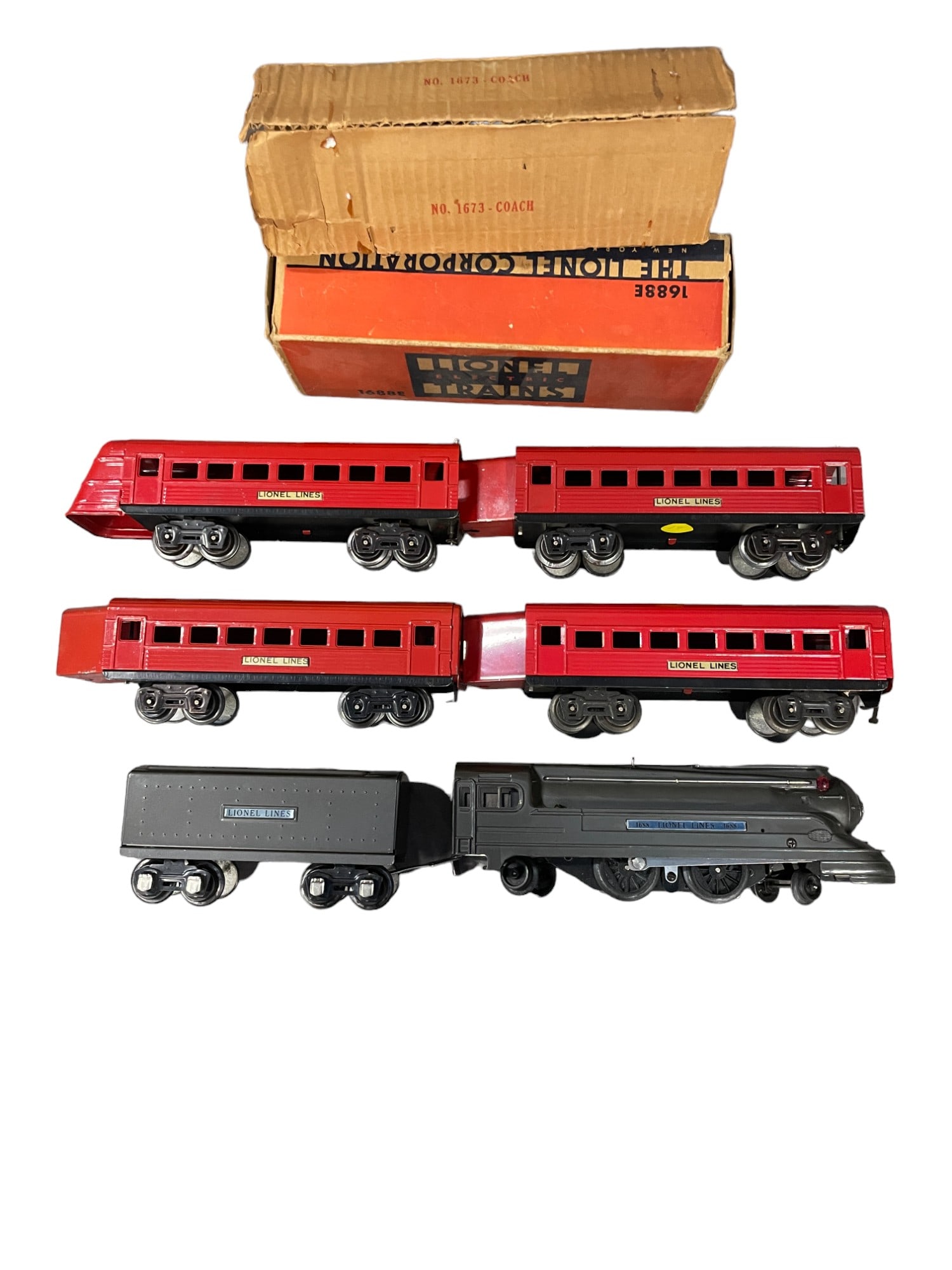 Super Lionel Jr Streamliner Set Auction