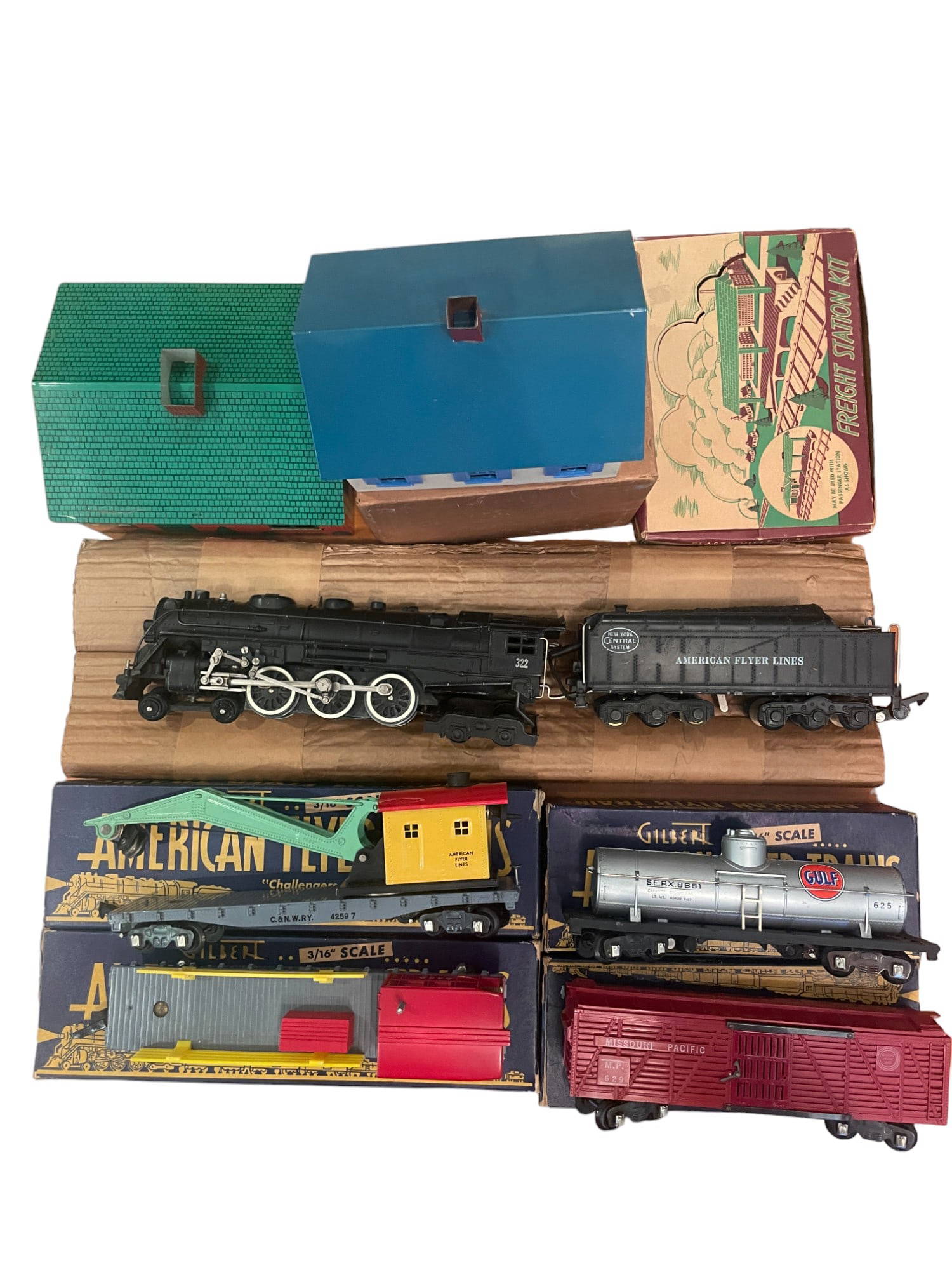 American Flyer Train Set Auction
