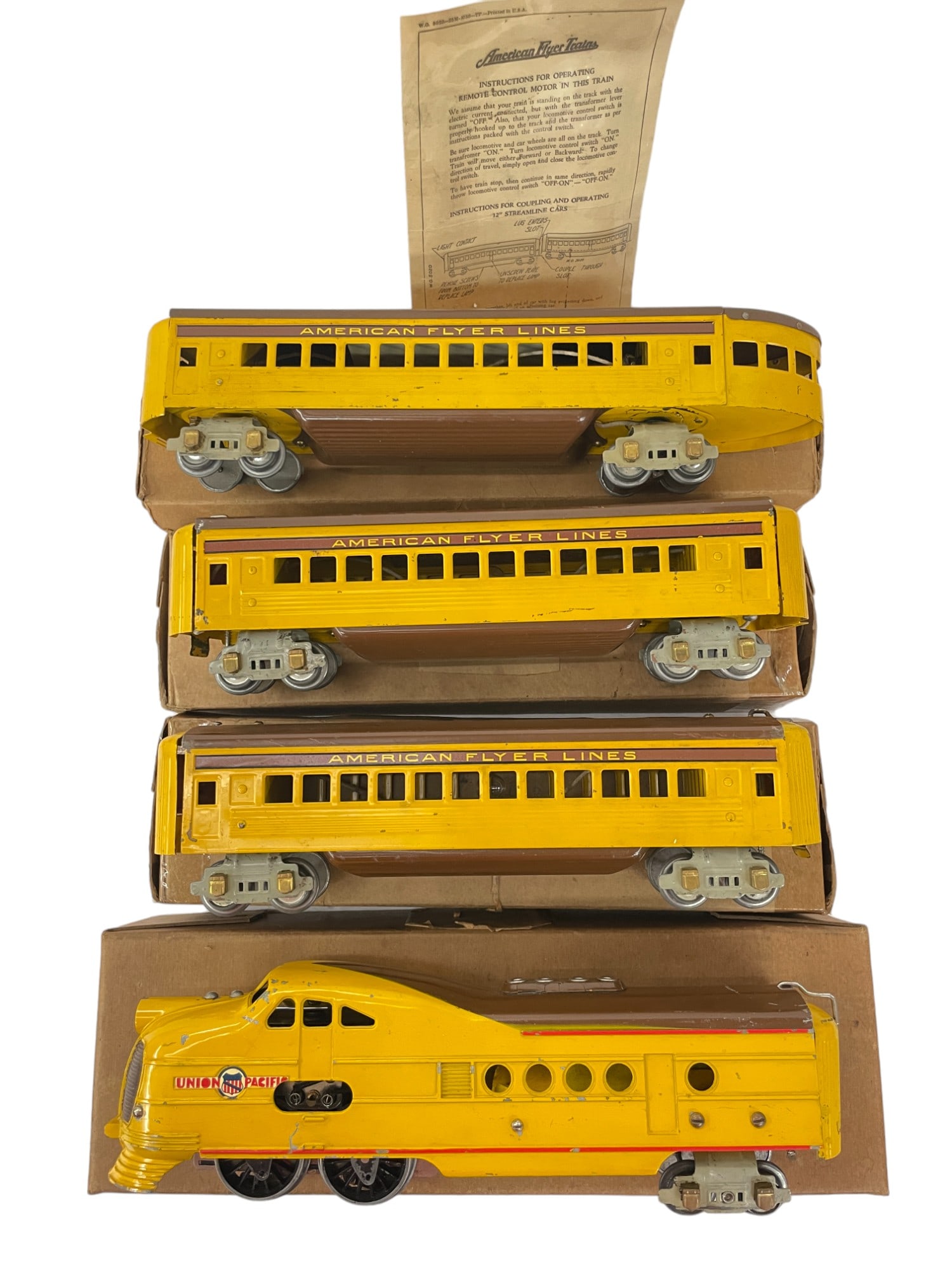 Boxed American Flyer City Of Denver Set Auction
