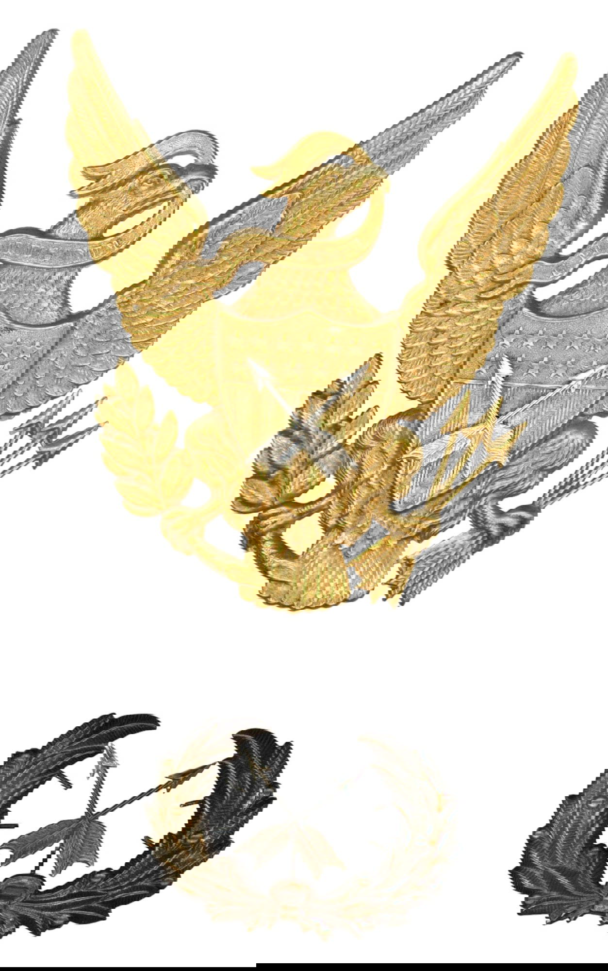 U.s. Indian Scout Hat Badge And Hat Insignia Auction