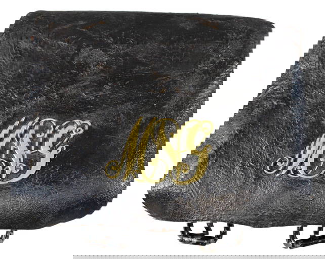 Civil War Era 58 Cal Maryland Ng Cartridge Box