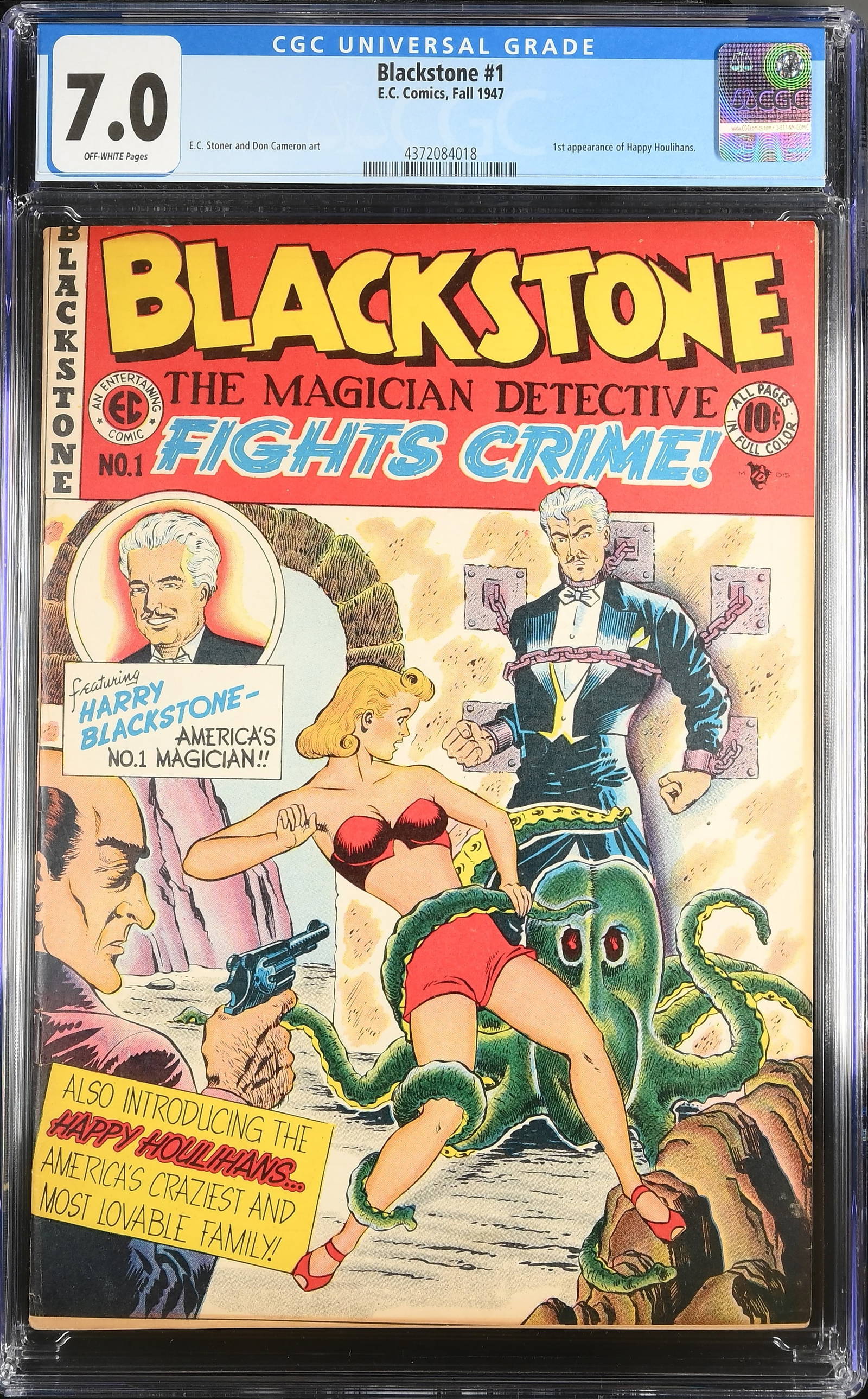 Blackstone #1 Fall 1947 Cgc 7.0 Auction
