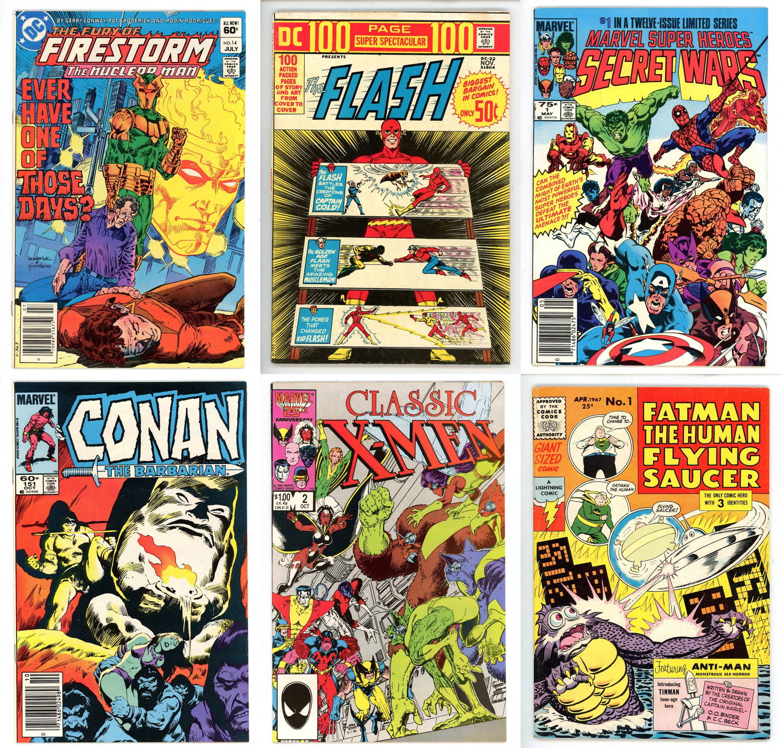 Mixed Comic Short Box, Marvel, Dc, & Others Auction