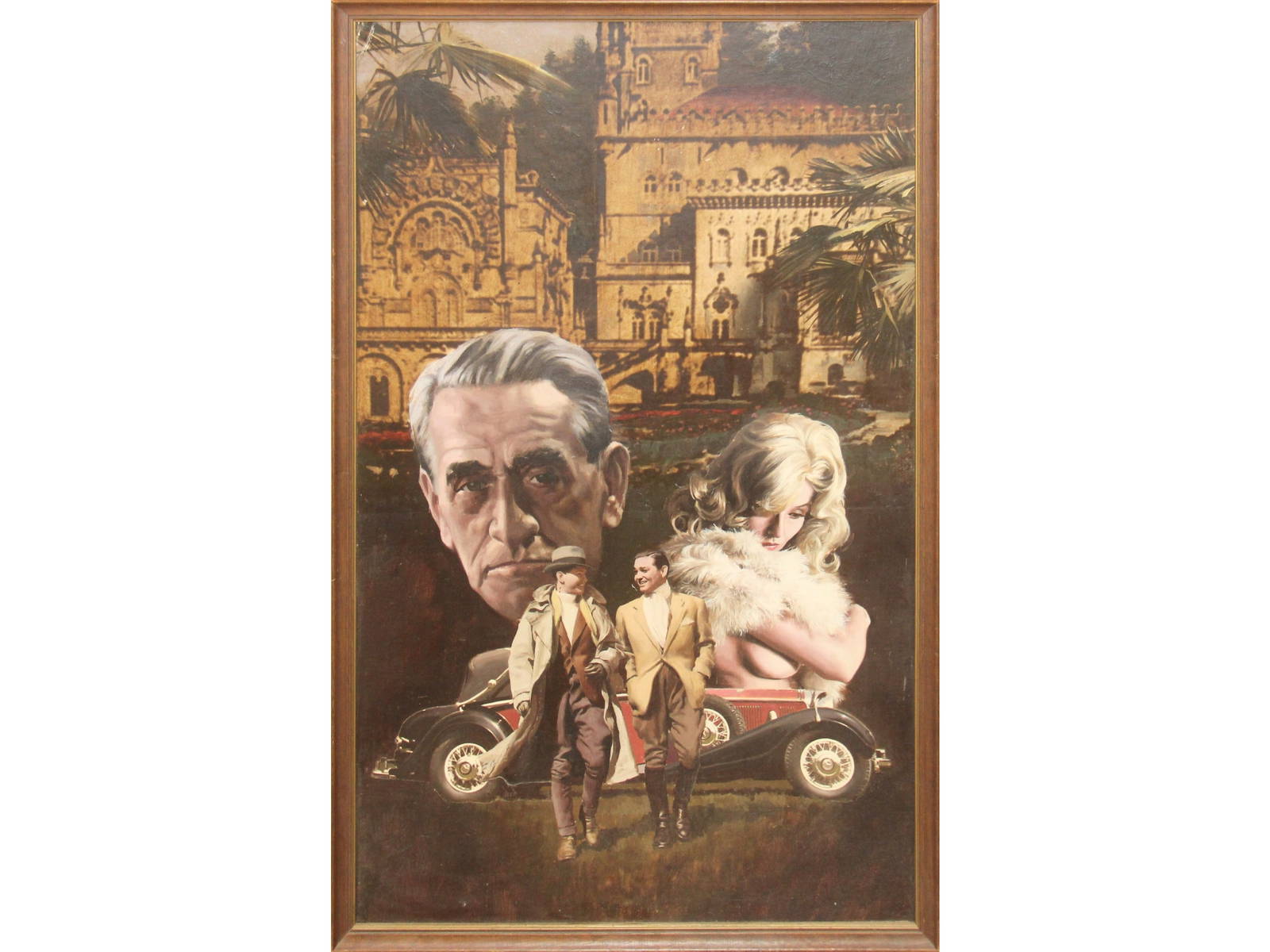 Victor Livoti. Original Paperback Cover Art Auction