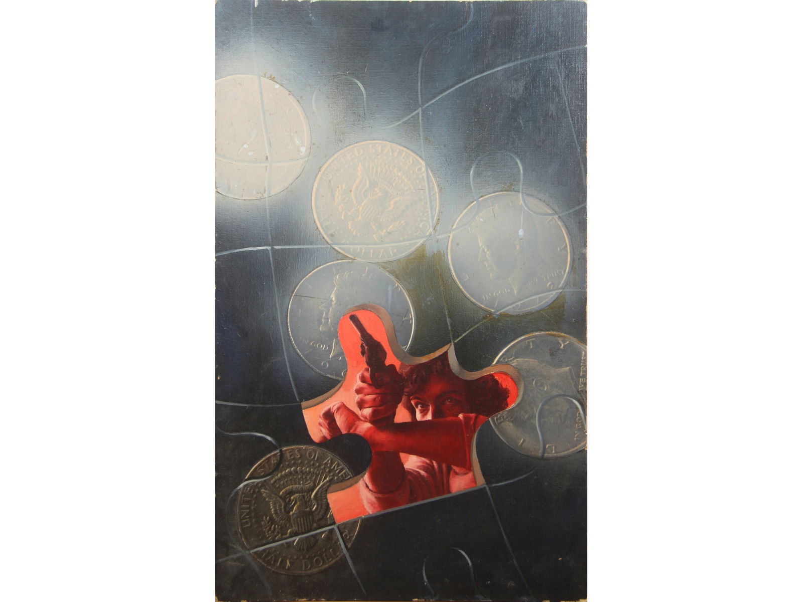 Victor Livoti. Original Paperback Cover Art Auction