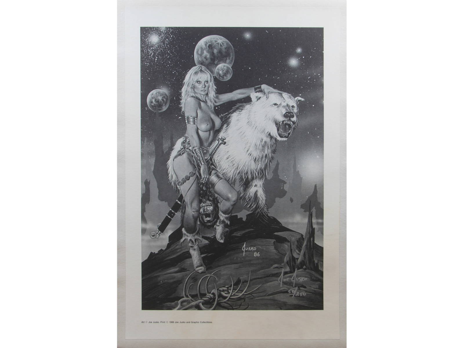 Joe Jusko - Signed Limited Edition Fantasy Print Auction