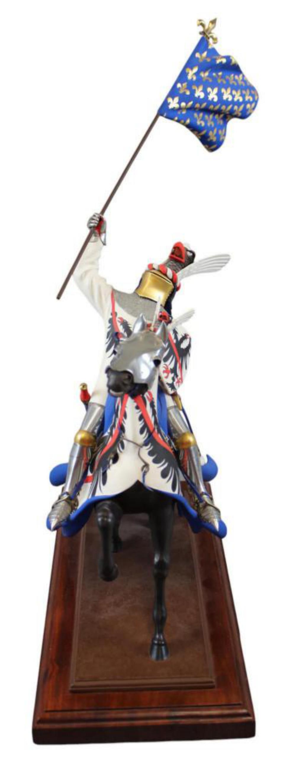 Brian Rodden Large Scale Silver Mounted Knight Auction