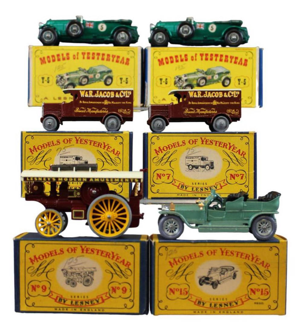 (6) Boxed Matchbox Models Of Yesteryear Vehicles Auction