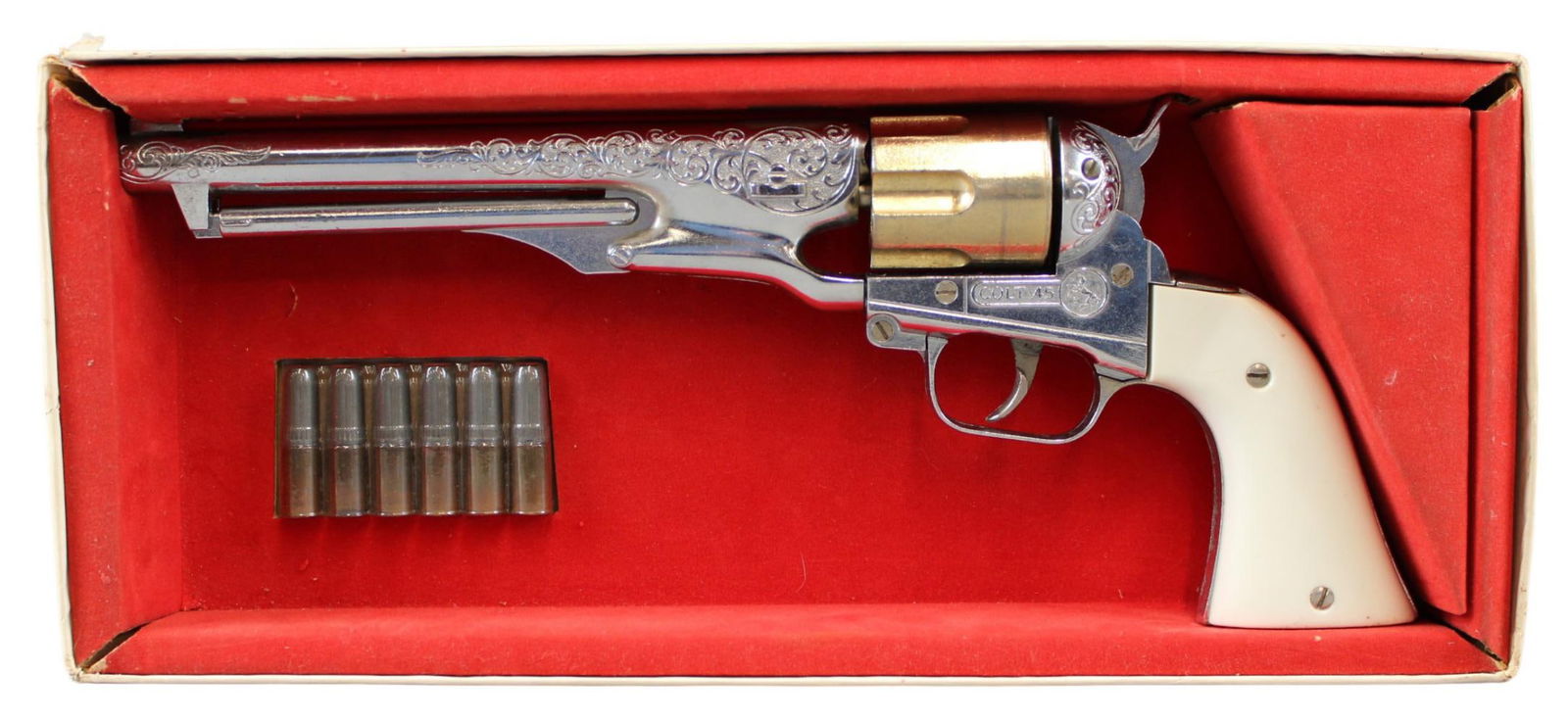 Scarce Boxed Hubley Colt 45 Auction