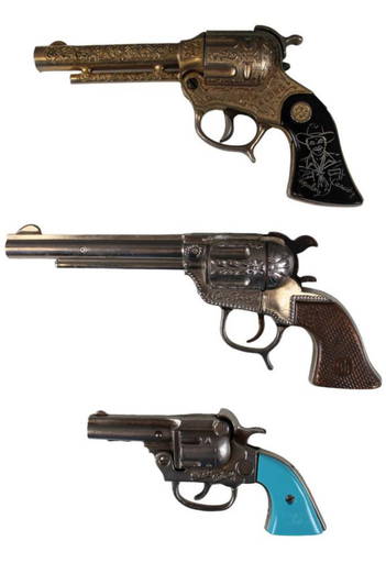 Western Cowboy Cap Gun Lot