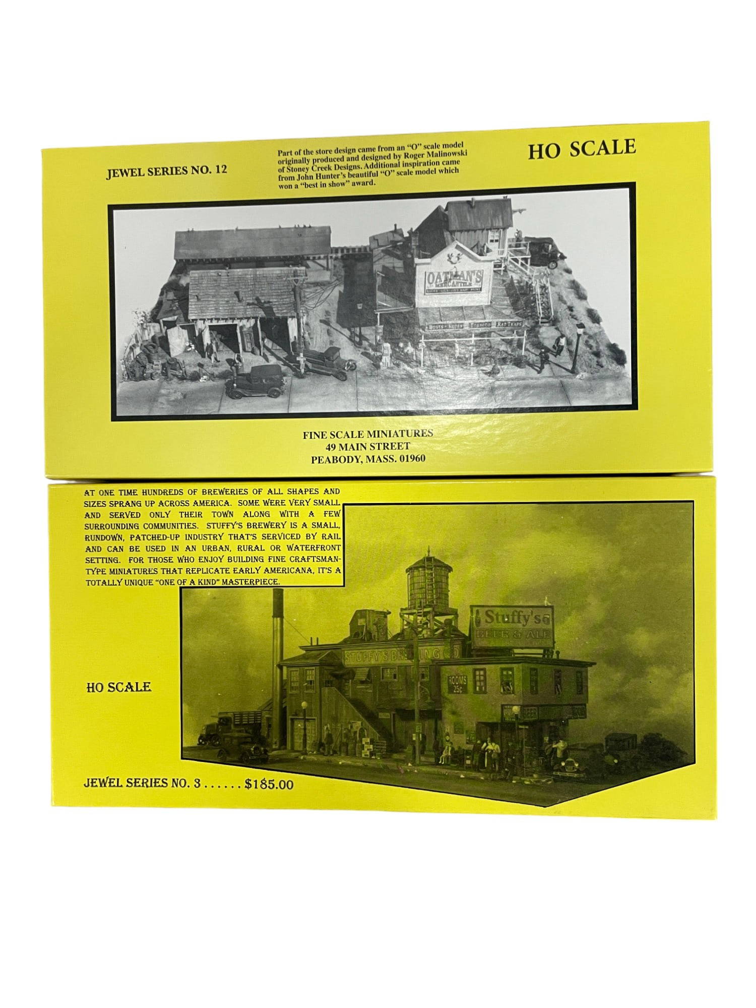 2 Fine Scale Miniatures Structure Kits Auction